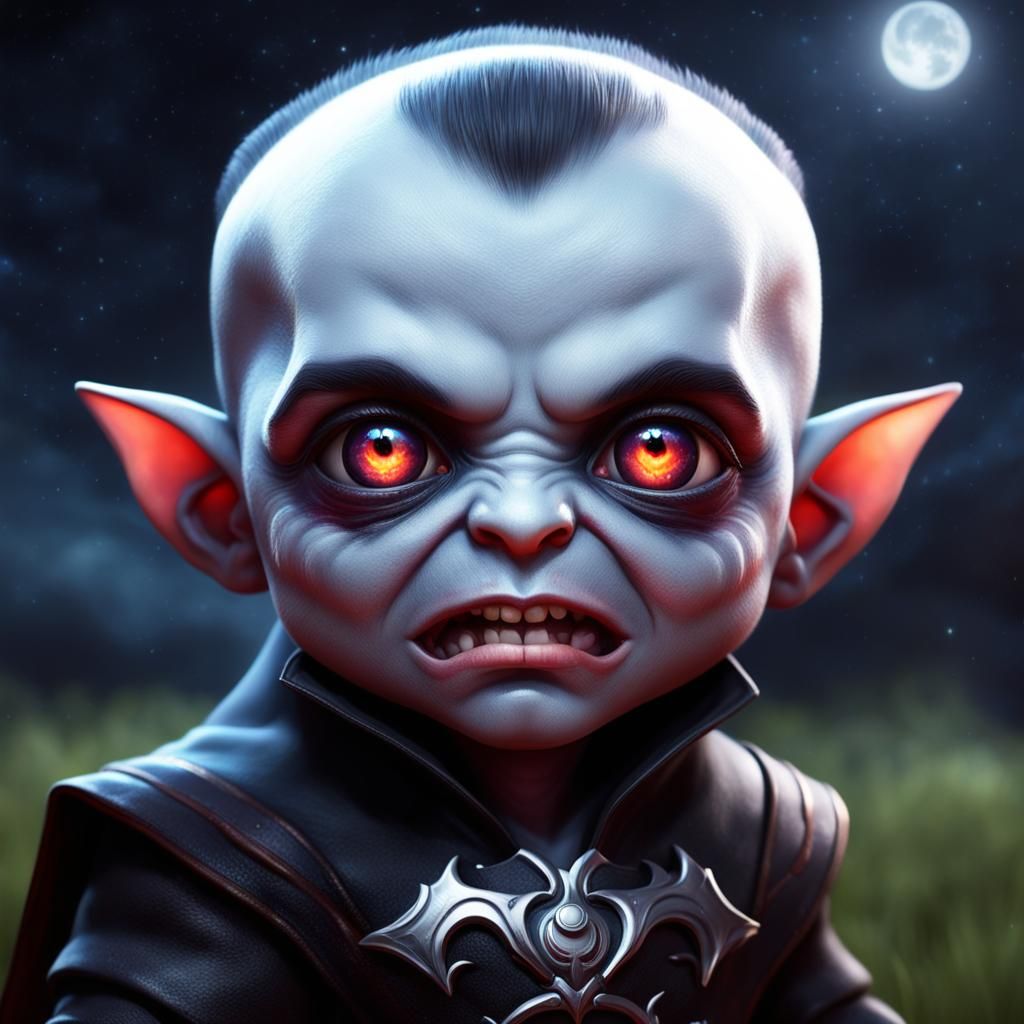 Little Vampire - AI Generated Artwork - NightCafe Creator