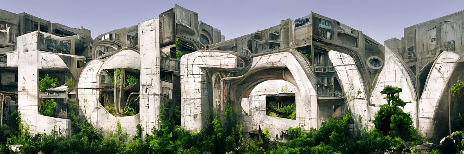 tdraw - Biopunk Brutalism style - AI Generated Artwork - NightCafe Creator