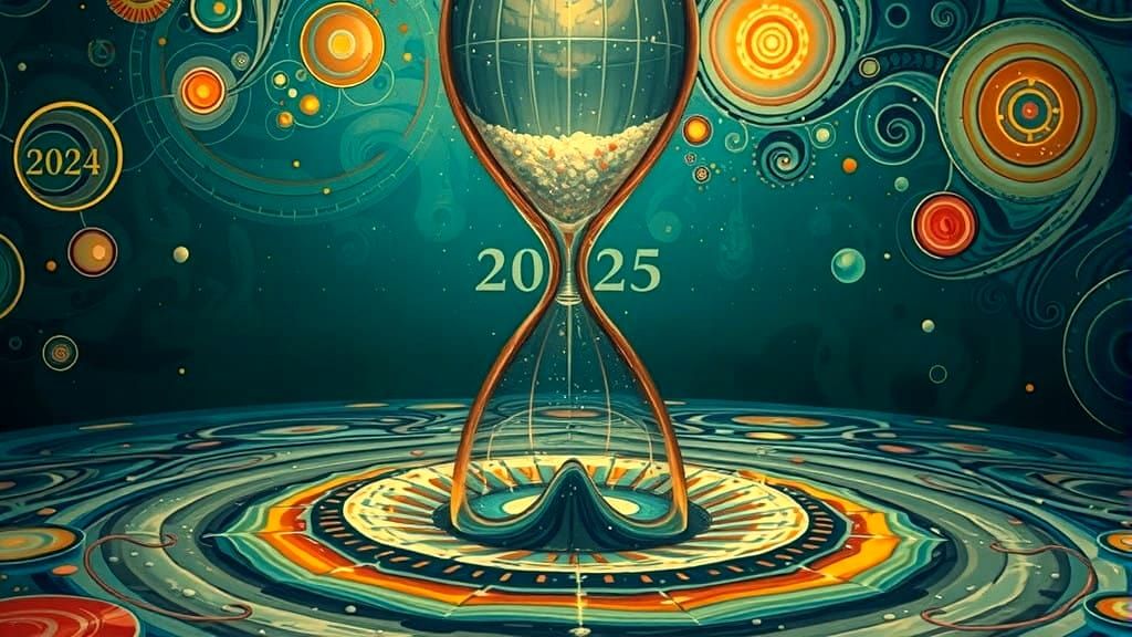 As 2024 fades, countdown to 2025. - As 2024 fades, countdown...