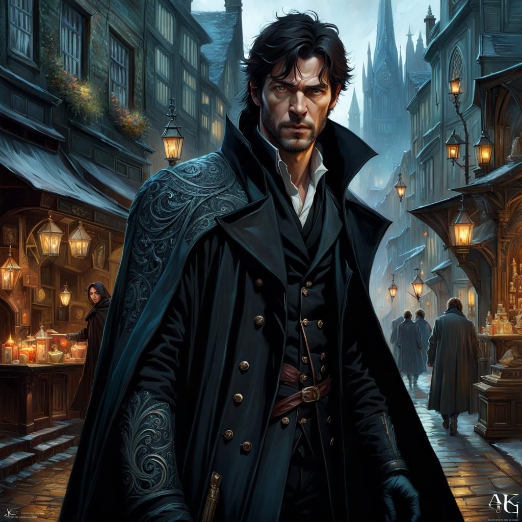 Harry Dresden, Wizard - AI Generated Artwork - NightCafe Creator