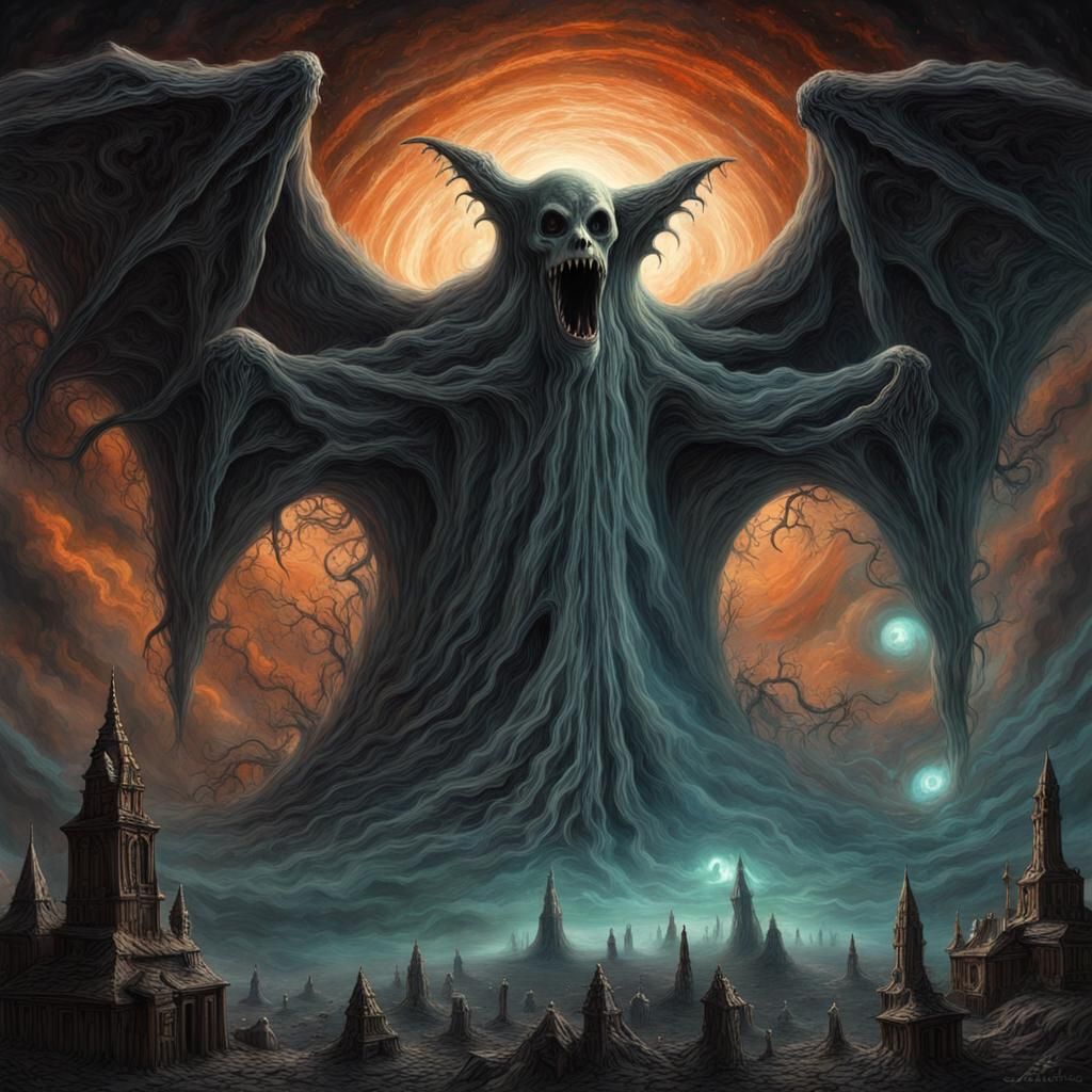 Scary monster - AI Generated Artwork - NightCafe Creator