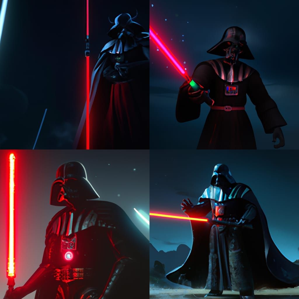 Darth Vader collection - AI Generated Artwork - NightCafe Creator