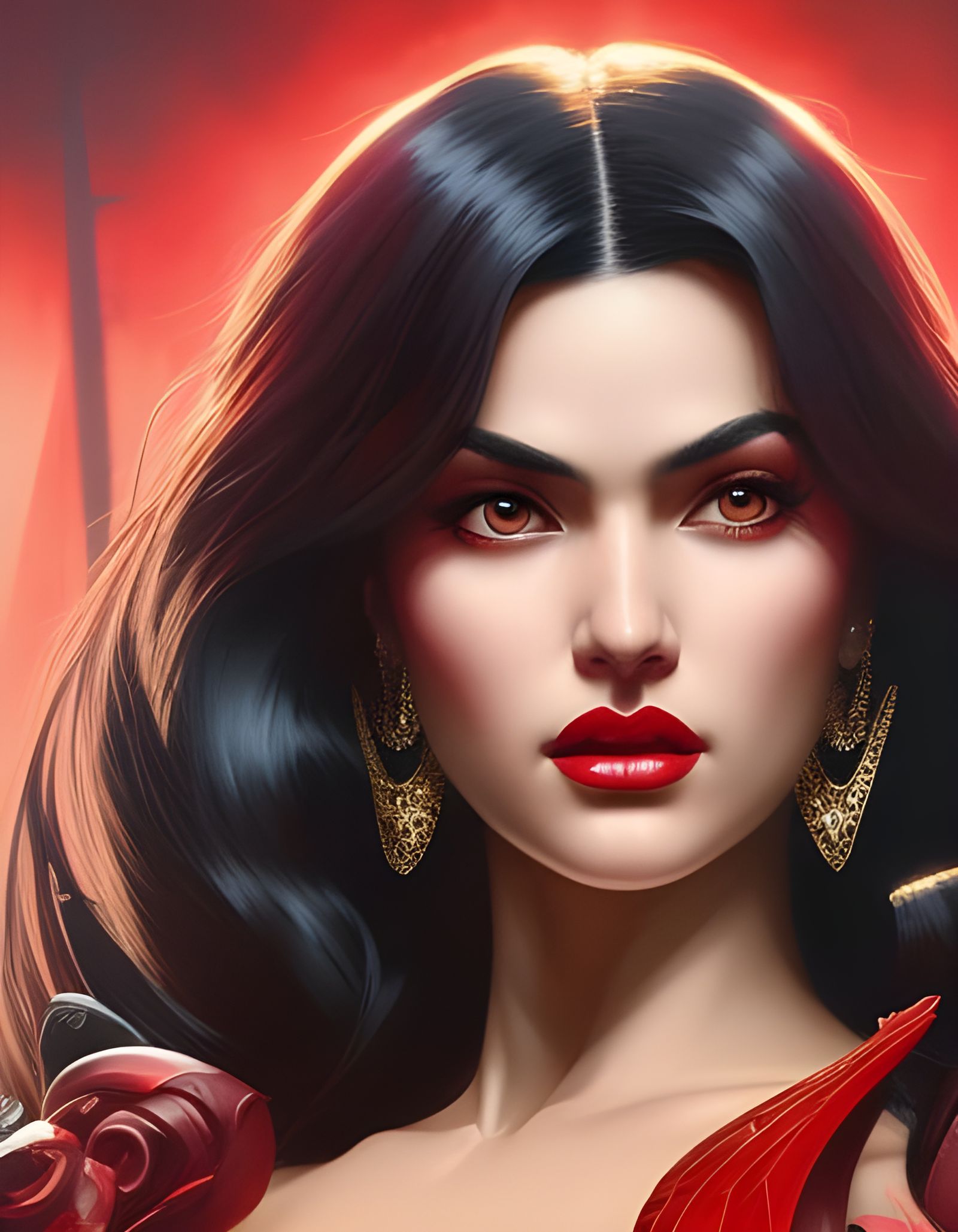 Blood Rose - AI Generated Artwork - NightCafe Creator