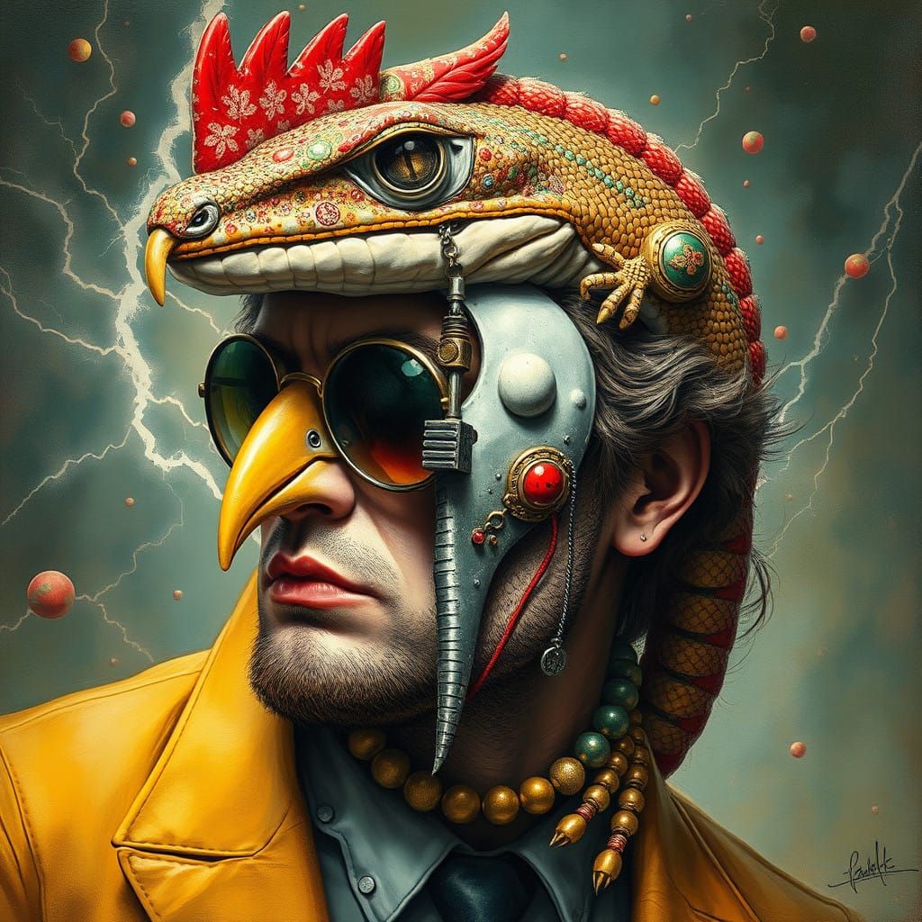 Cyberpunk Snake Plissken Escapes New York in Pop S... - AI Art