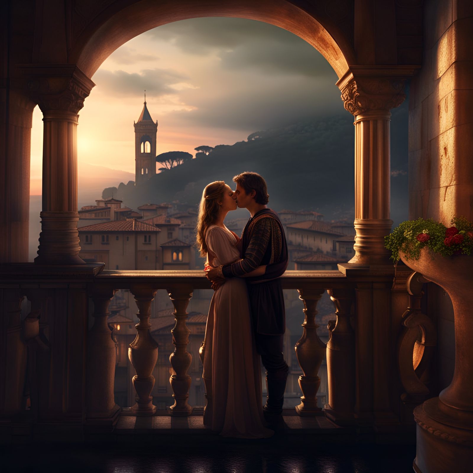 Romeo and Juliet - AI Generated Artwork - NightCafe Creator