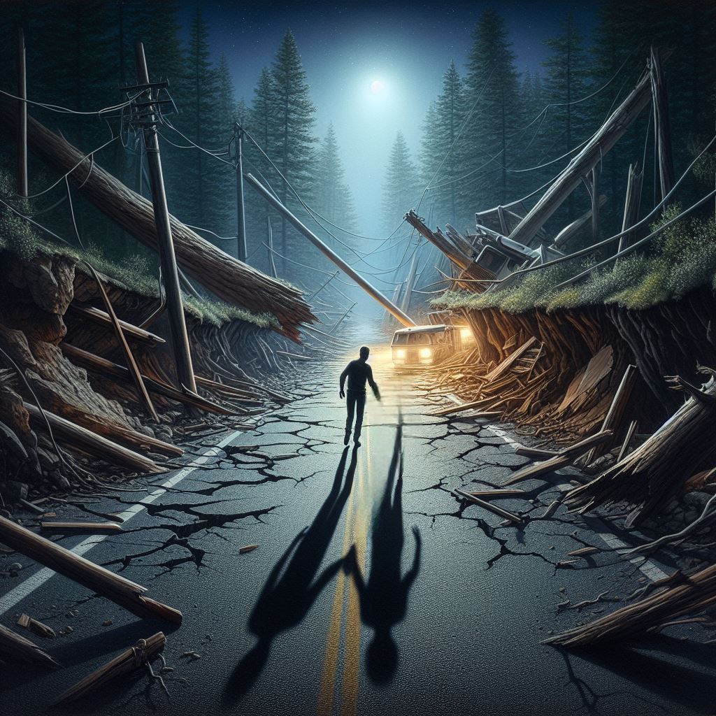 My Shadow and Me. We both have a difficult path to traverse if we're ...