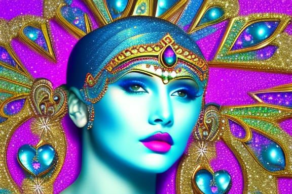Beautiful Genie - AI Generated Artwork - NightCafe Creator