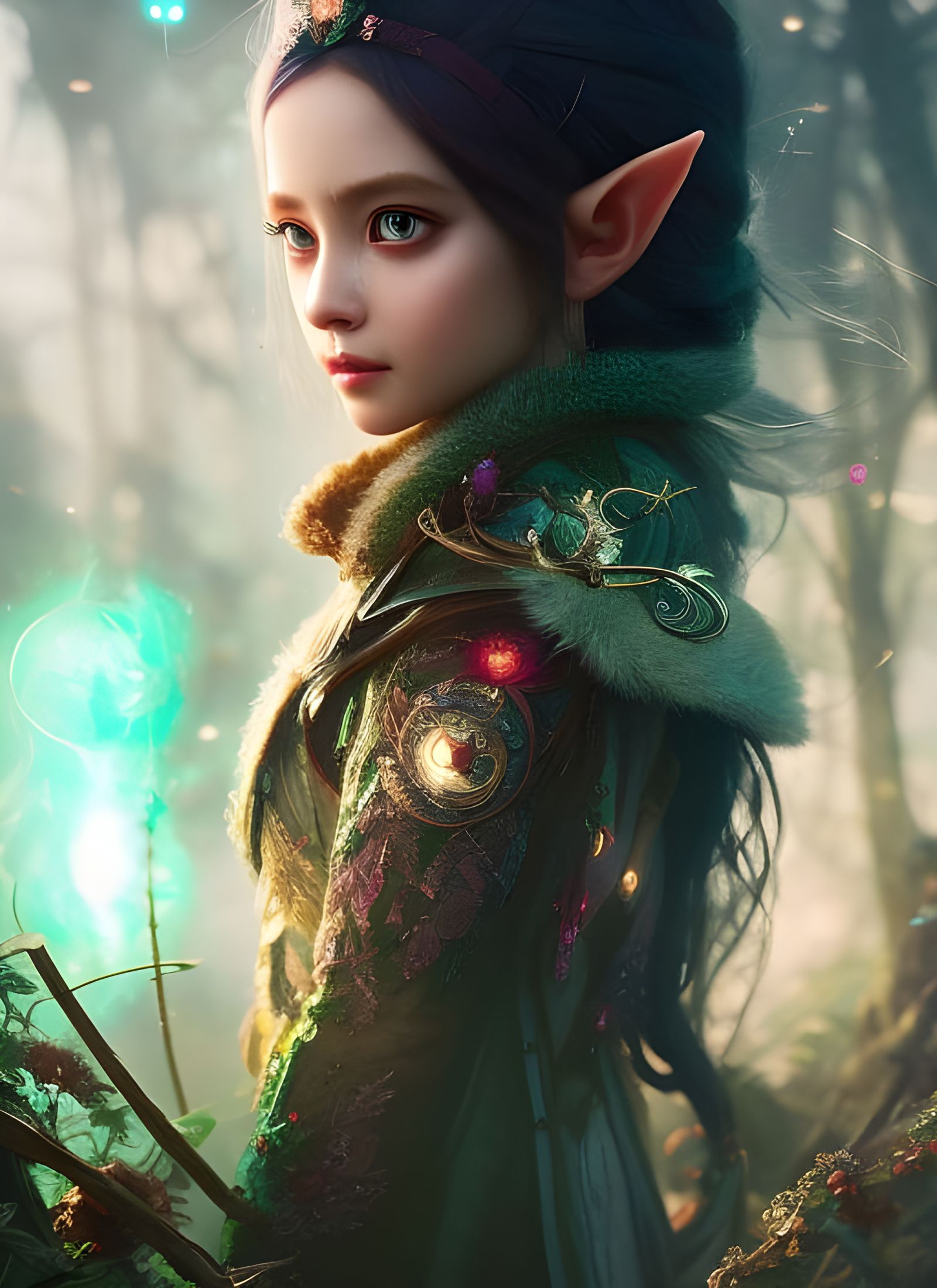 Elf II - AI Generated Artwork - NightCafe Creator