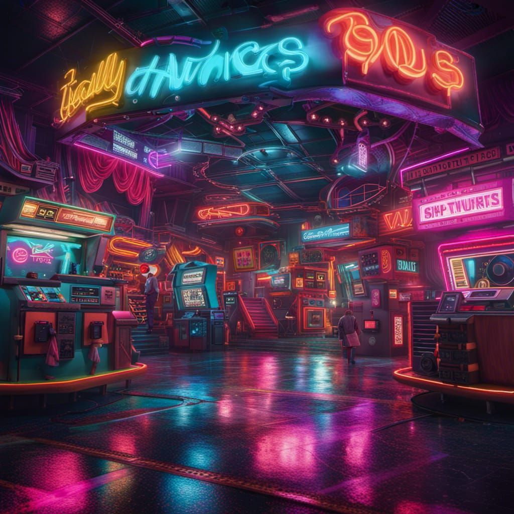 Totally 80s Flashback - AI Generated Artwork - NightCafe Creator
