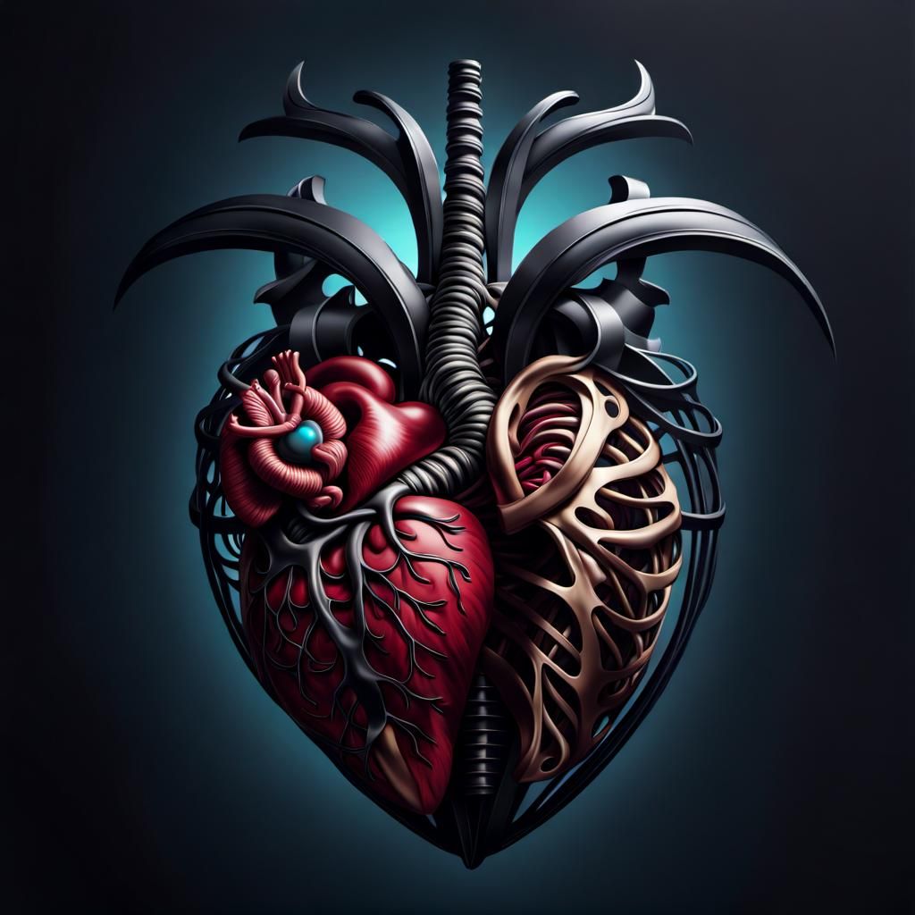 Caged Heart - AI Generated Artwork - NightCafe Creator