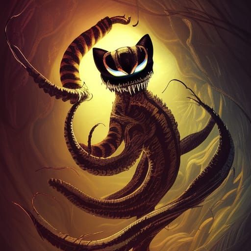 cat-venom, - AI Generated Artwork - NightCafe Creator