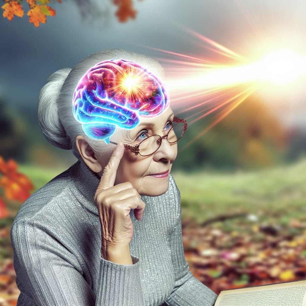 Old woman brain - AI Generated Artwork - NightCafe Creator