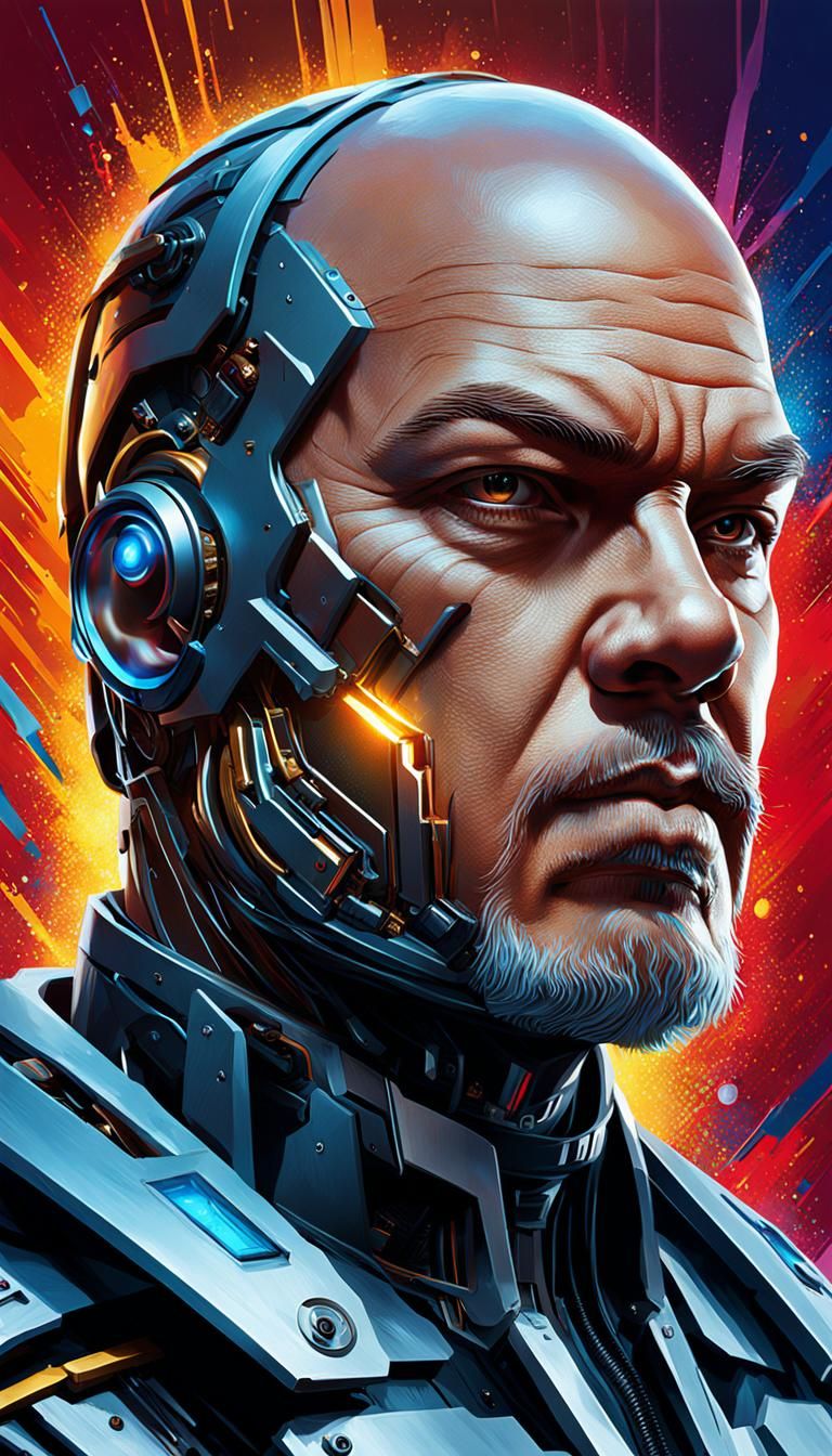 Lenin is a Cyborg - AI Generated Artwork - NightCafe Creator