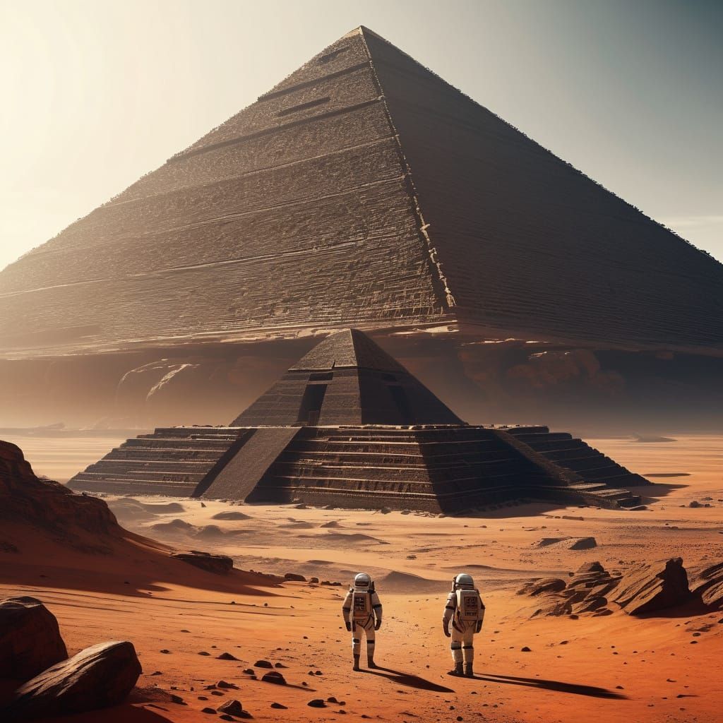 Houston, We Landed In Egypt, And There's A New Pyramid..... Houston?