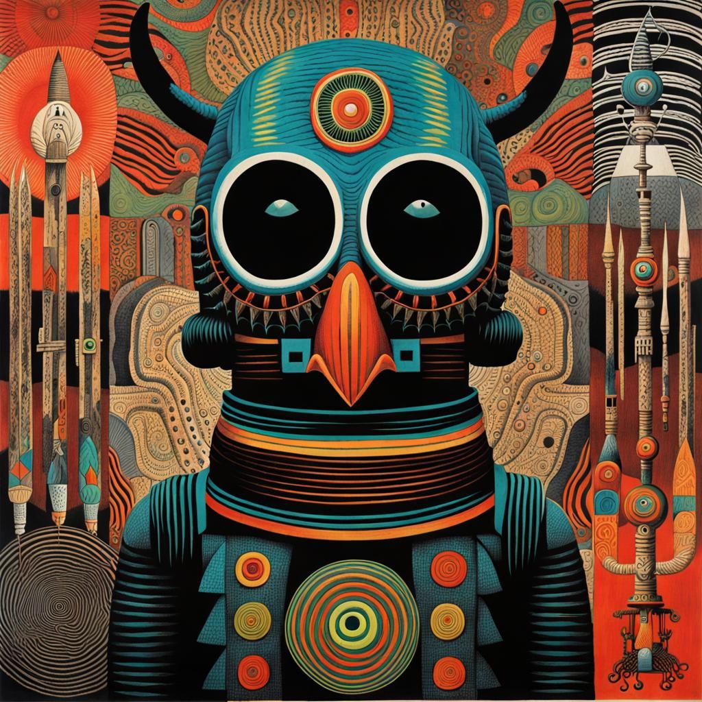 Tiki Pluto - AI Generated Artwork - NightCafe Creator