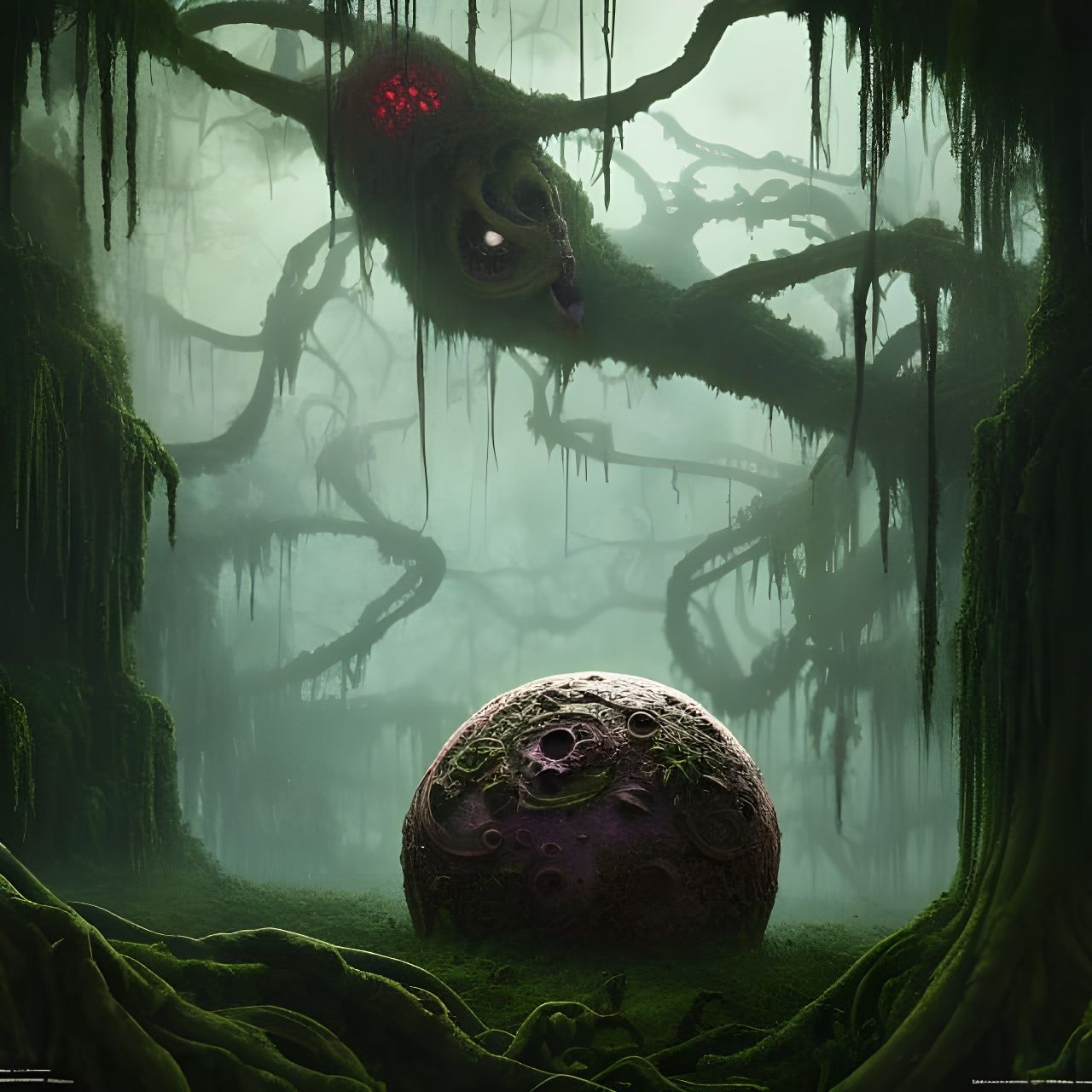 The Swamp | Part 6: Infected..? - AI Generated Artwork - NightCafe Creator