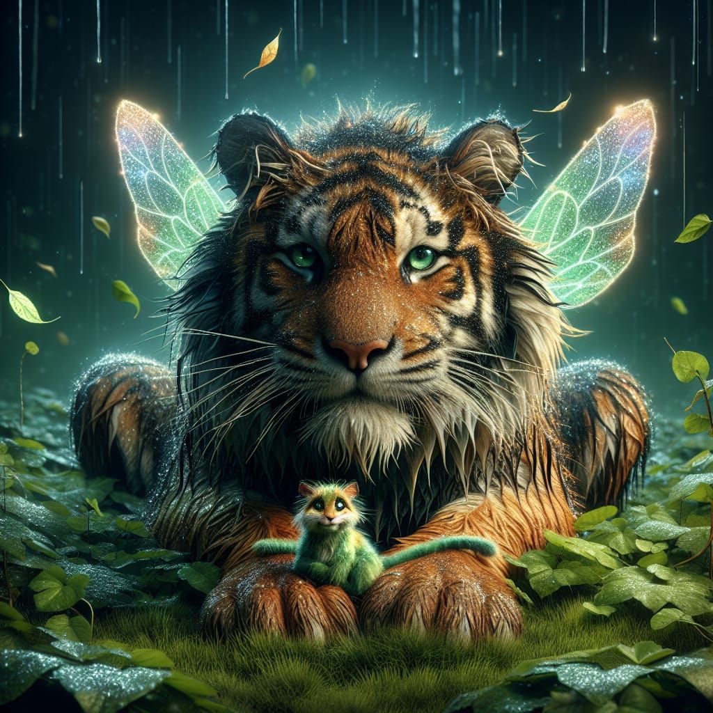 Aurora has used her Fairy Magic to turn herself into a little mouse ...