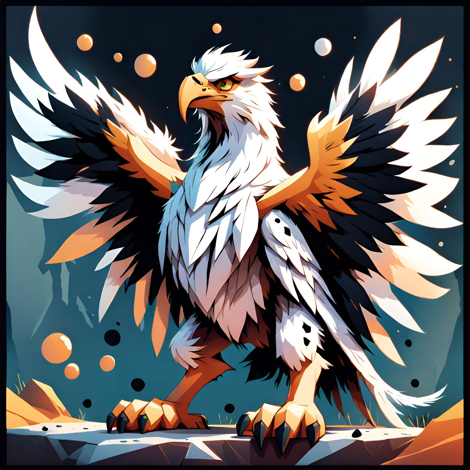 Videogame Great Roc Eagle - AI Generated Artwork - NightCafe Creator