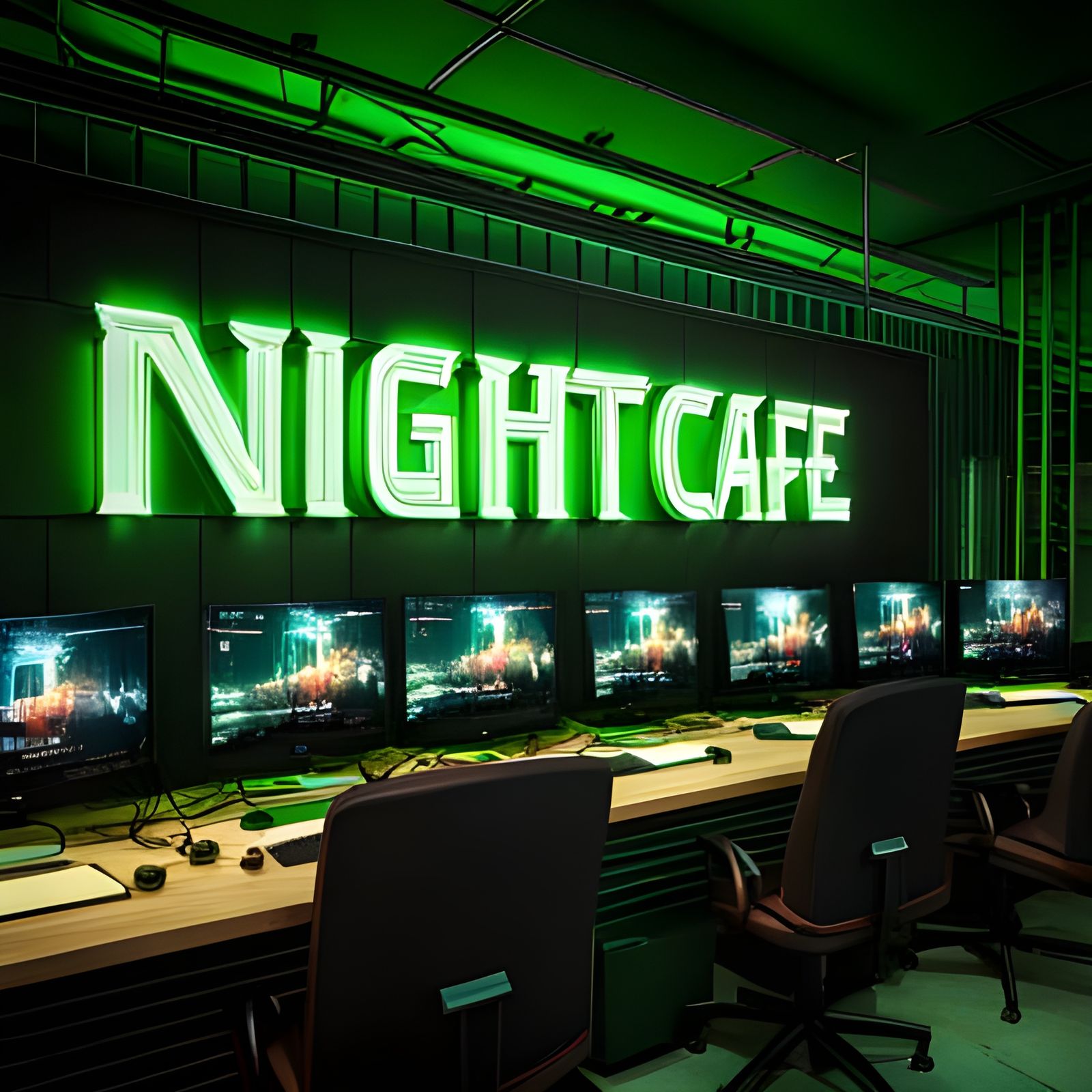 NightCafe Computer Community Center - AI Generated Artwork - NightCafe Creator