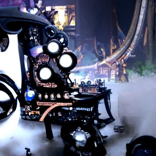 complex gaming PC - AI Generated Artwork - NightCafe Creator