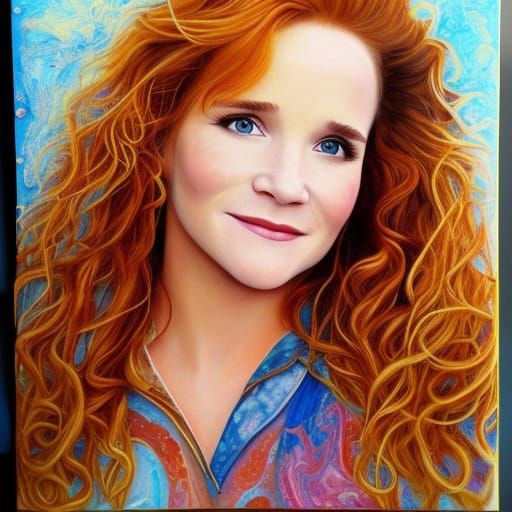 Lea Thompson - AI Generated Artwork - NightCafe Creator