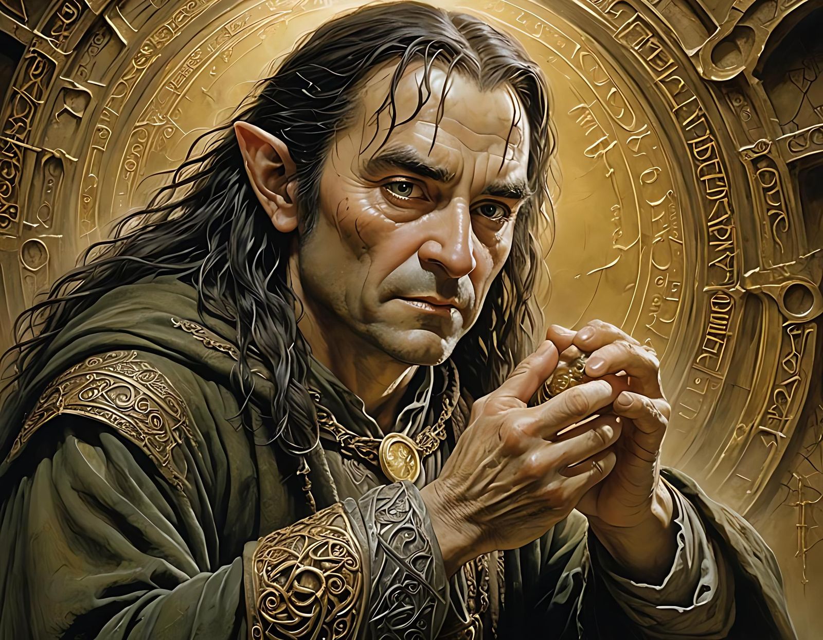 An Elven Merchant - AI Generated Artwork - NightCafe Creator