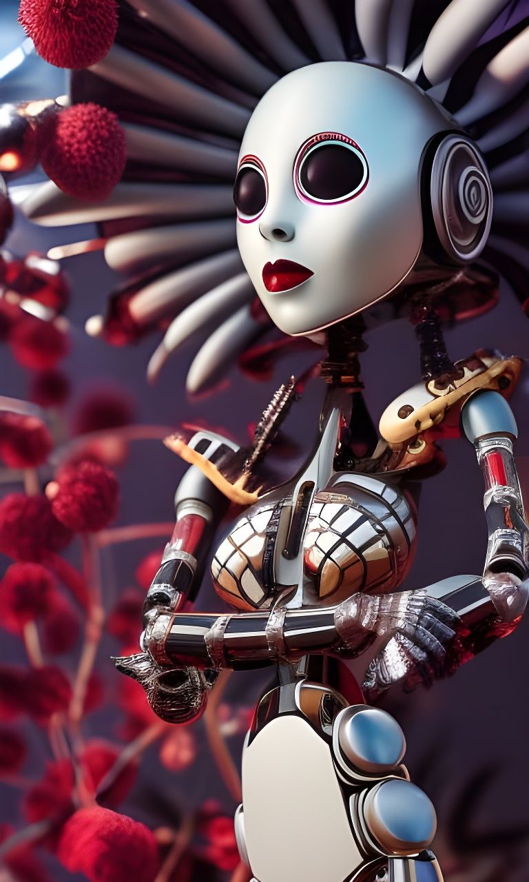 Robot Diva - AI Generated Artwork - NightCafe Creator