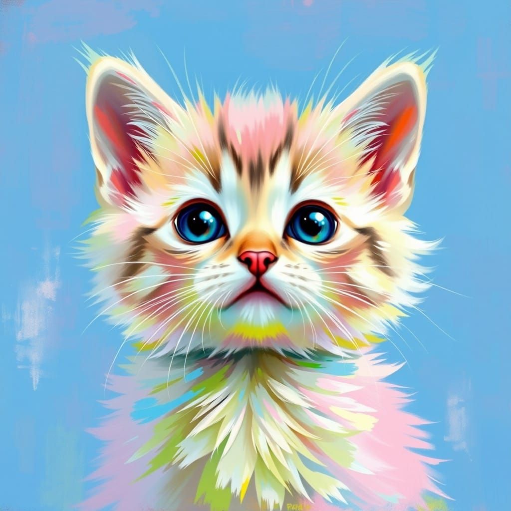 Pastel - Pastel Masterpiece of Whimsical Charm