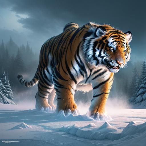 frozen claws - AI Generated Artwork - NightCafe Creator