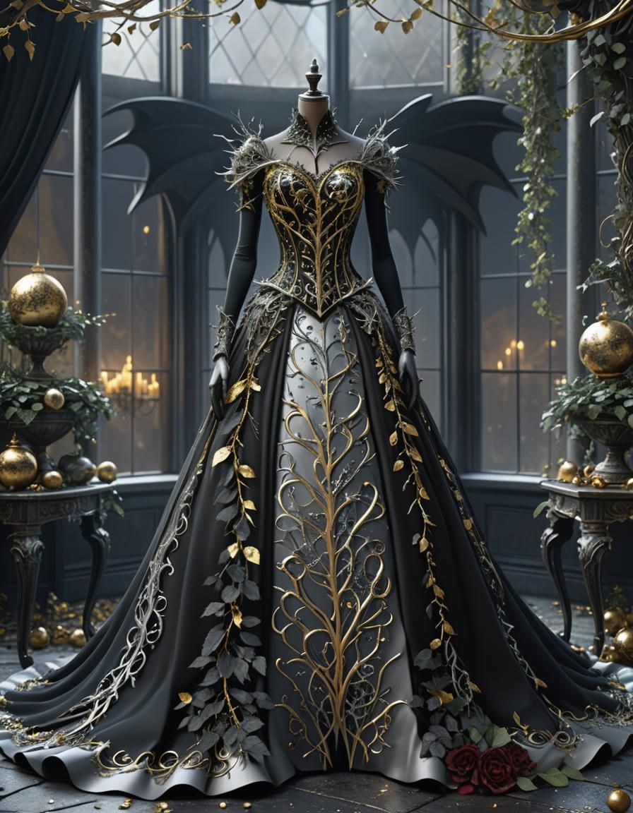 Demon Dress - AI Generated Artwork - NightCafe Creator