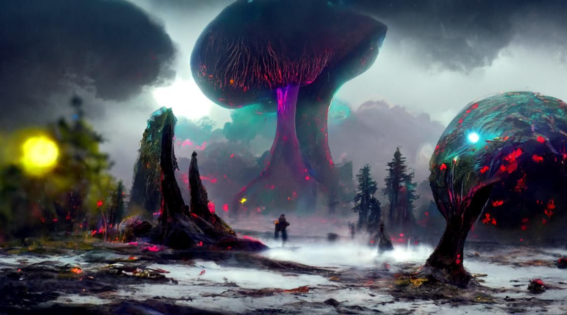 exo biology - AI Generated Artwork - NightCafe Creator