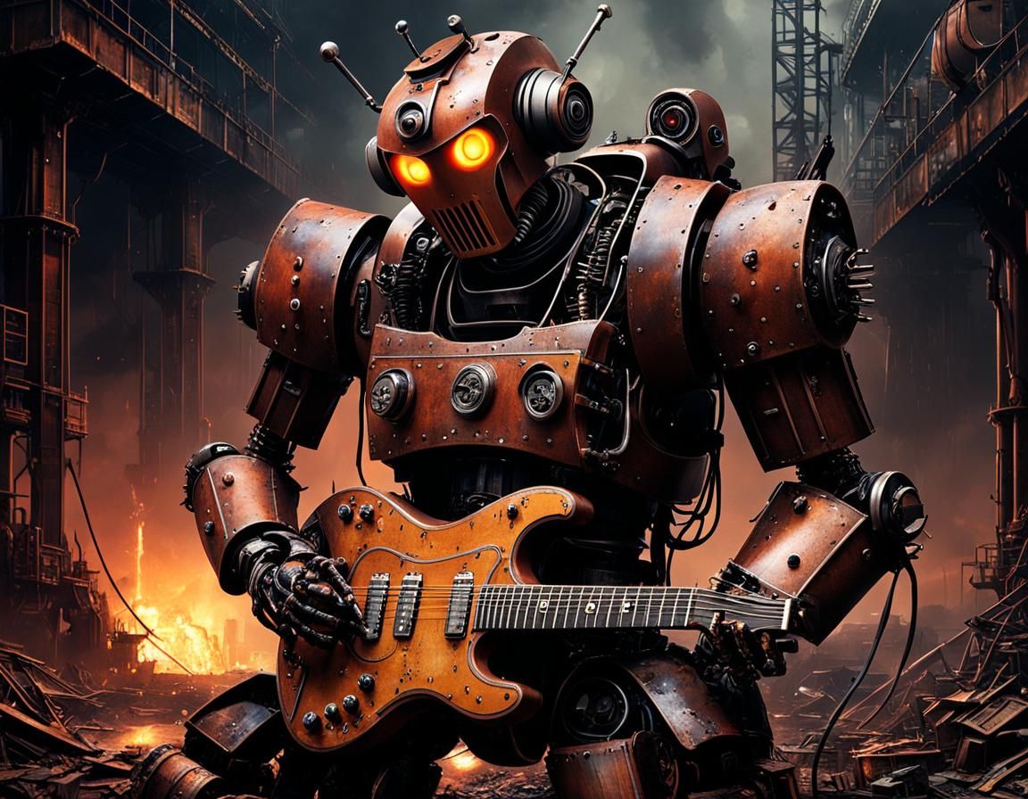 Rusty Riff - AI Generated Artwork - NightCafe Creator