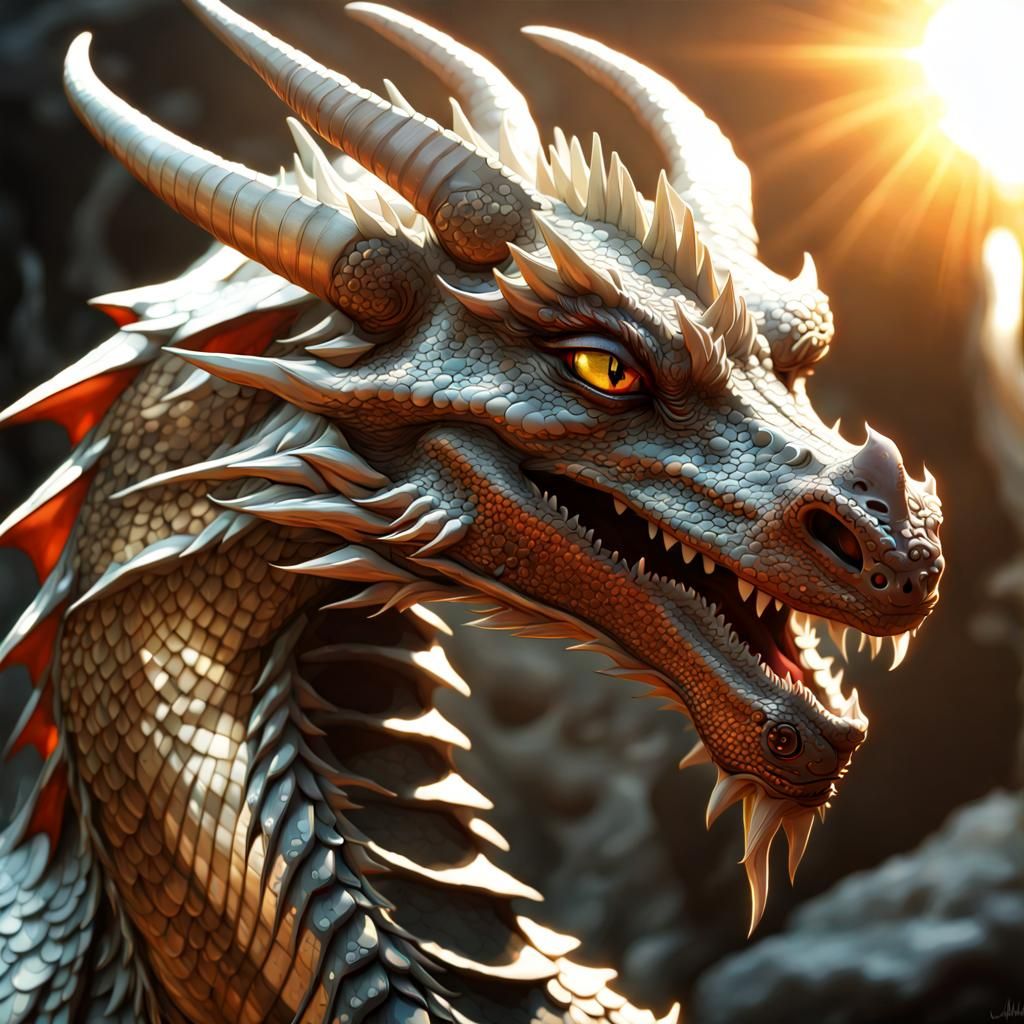 Sunshine Dragon - AI Generated Artwork - NightCafe Creator