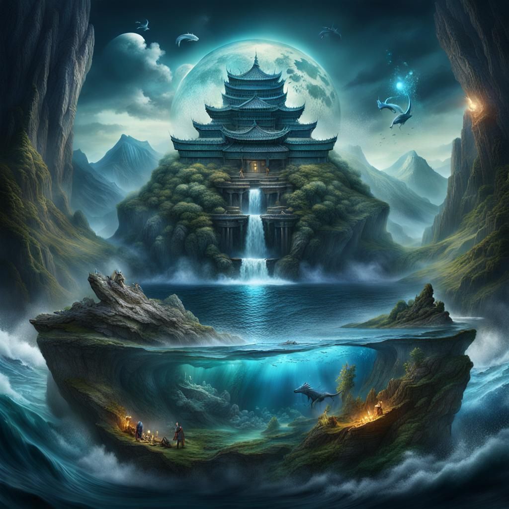 fantasy tale told in dreams - AI Generated Artwork - NightCafe Creator