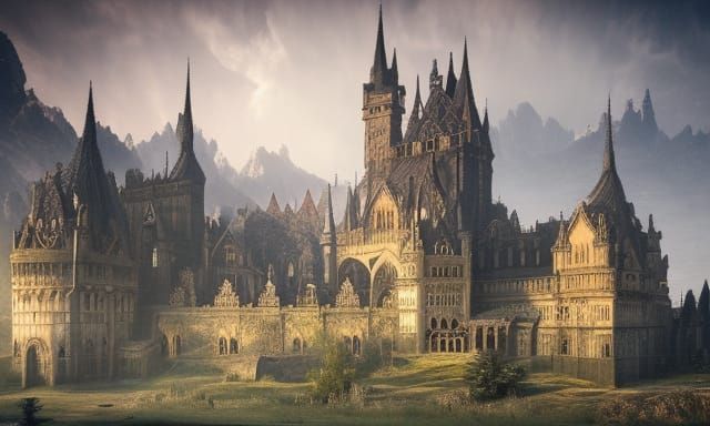 castle - AI Generated Artwork - NightCafe Creator