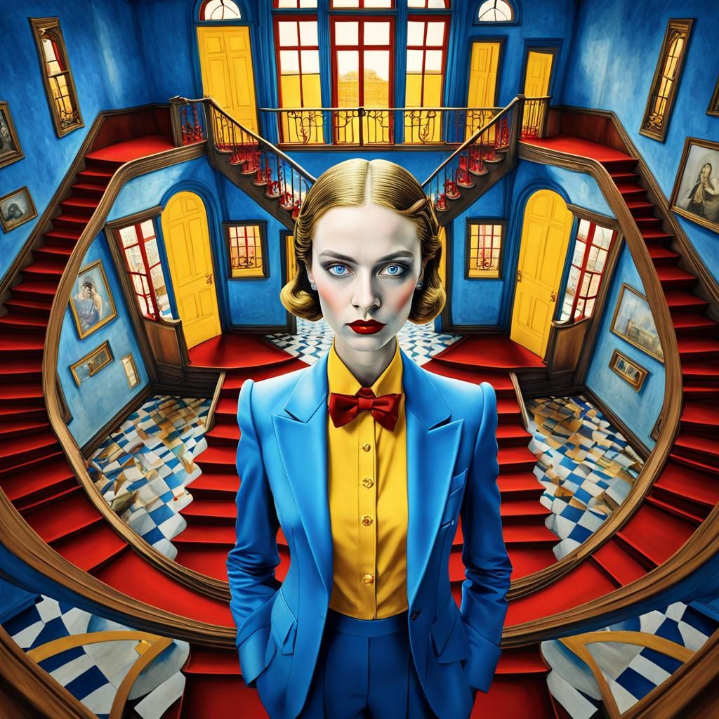 Surreal imaginary room - AI Generated Artwork - NightCafe Creator