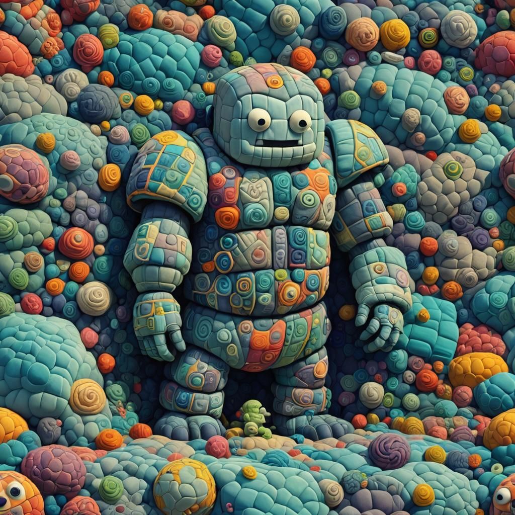 Surrealistic Padding - AI Generated Artwork - NightCafe Creator