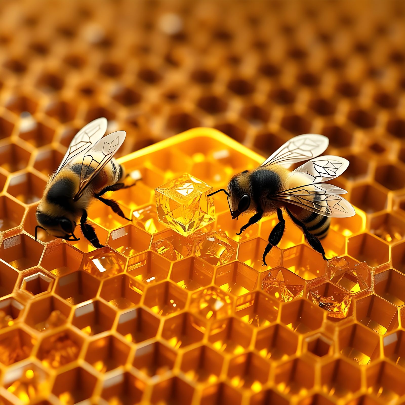 Honeycomb cubes. - Fractal Honeycomb Geometry in Infinite Co...