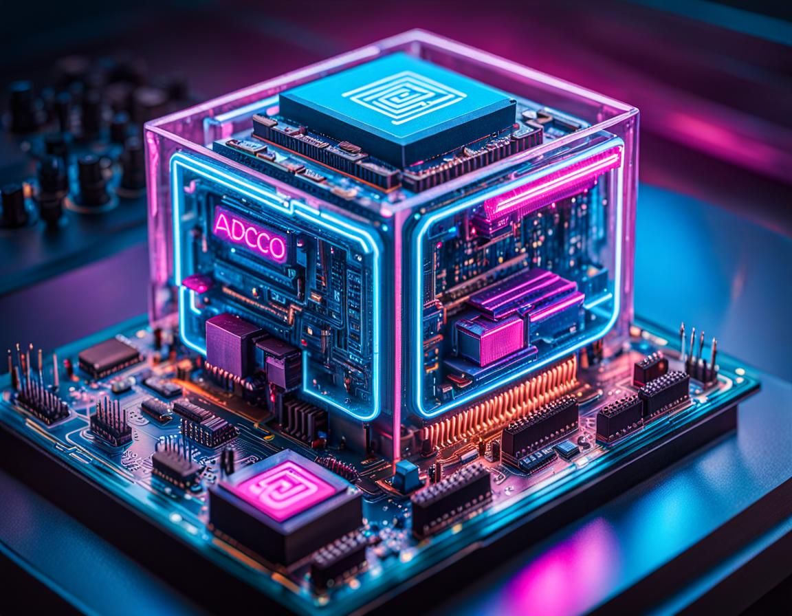 Single Board Super Computer - AI Generated Artwork - NightCafe Creator