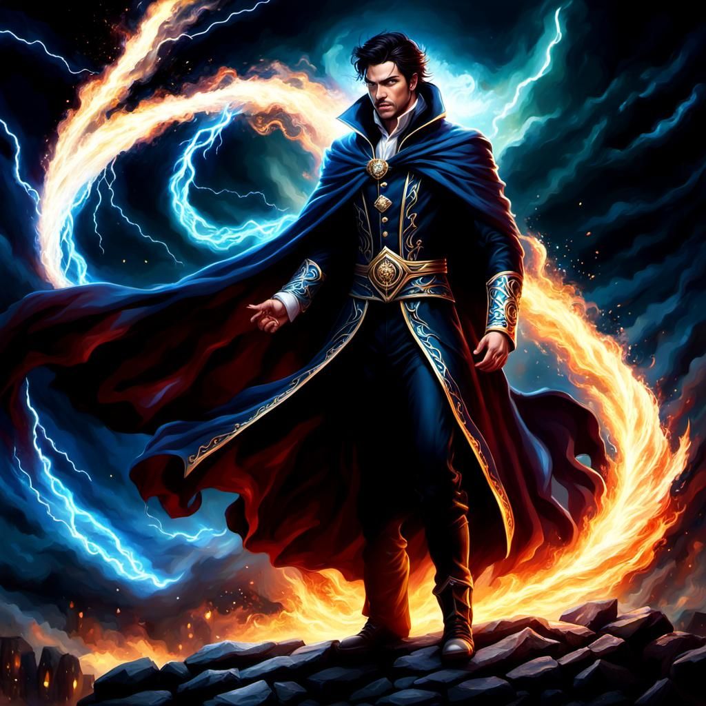 Zephyr, The Great Wizard - AI Generated Artwork - NightCafe Creator