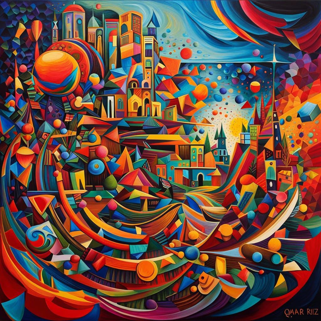 "Seeking Freedom By Qamar Riaz" - AI Generated Artwork - NightCafe Creator