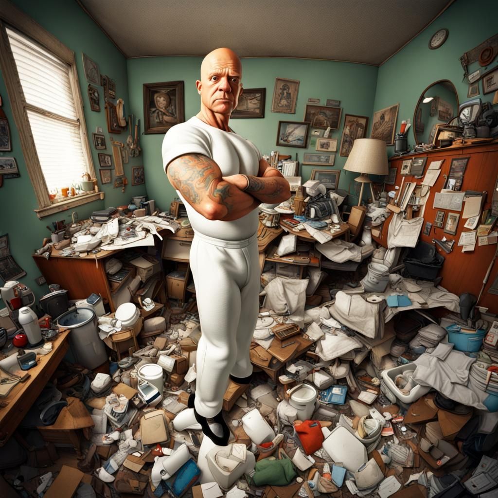 dirty mr clean - AI Generated Artwork - NightCafe Creator