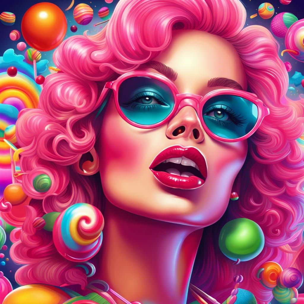 80s Candyland Cutie - AI Generated Artwork - NightCafe Creator