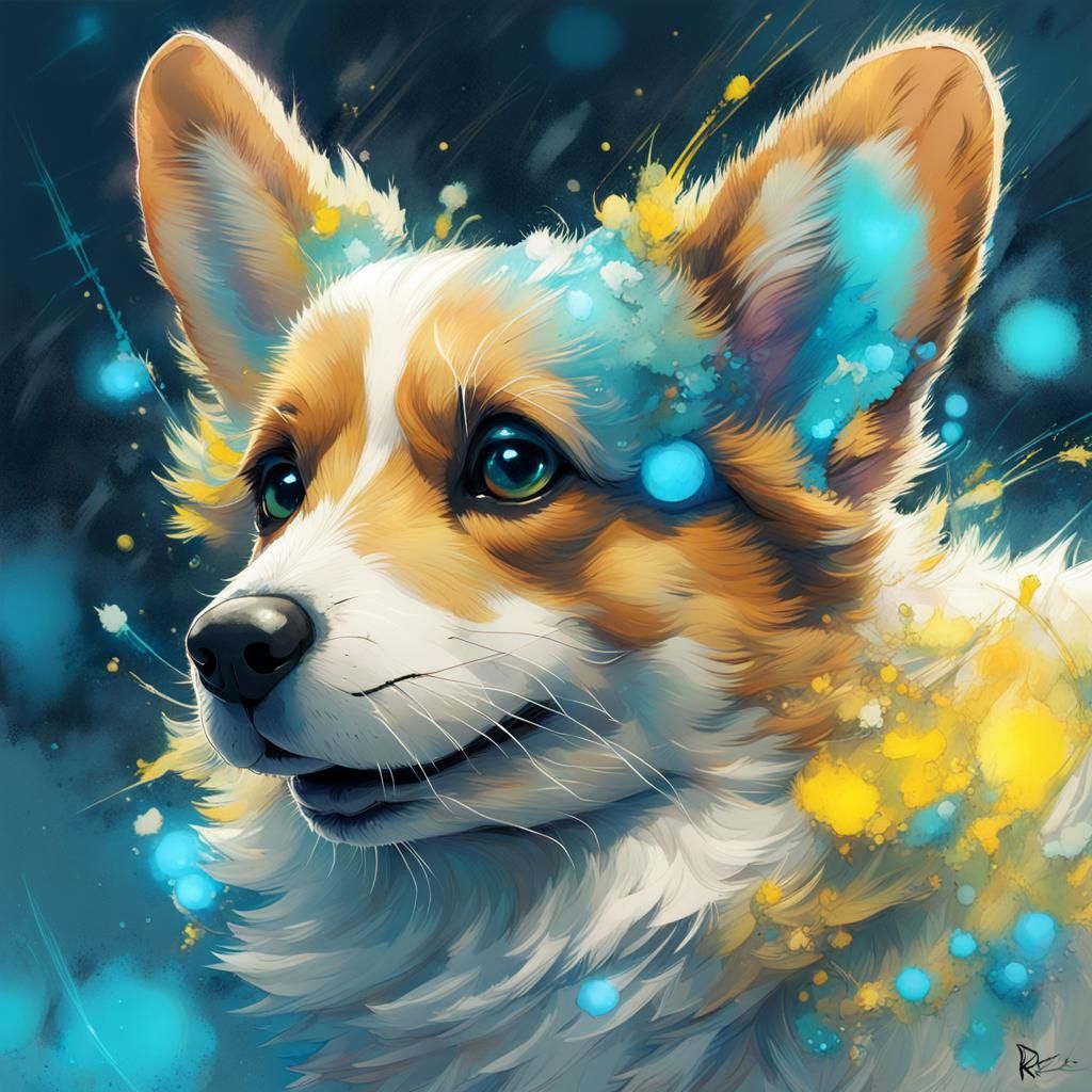 Corgi - AI Generated Artwork - NightCafe Creator