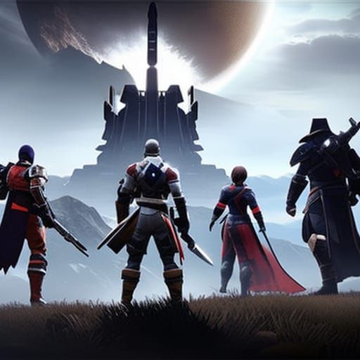 destiny 2 background - AI Generated Artwork - NightCafe Creator