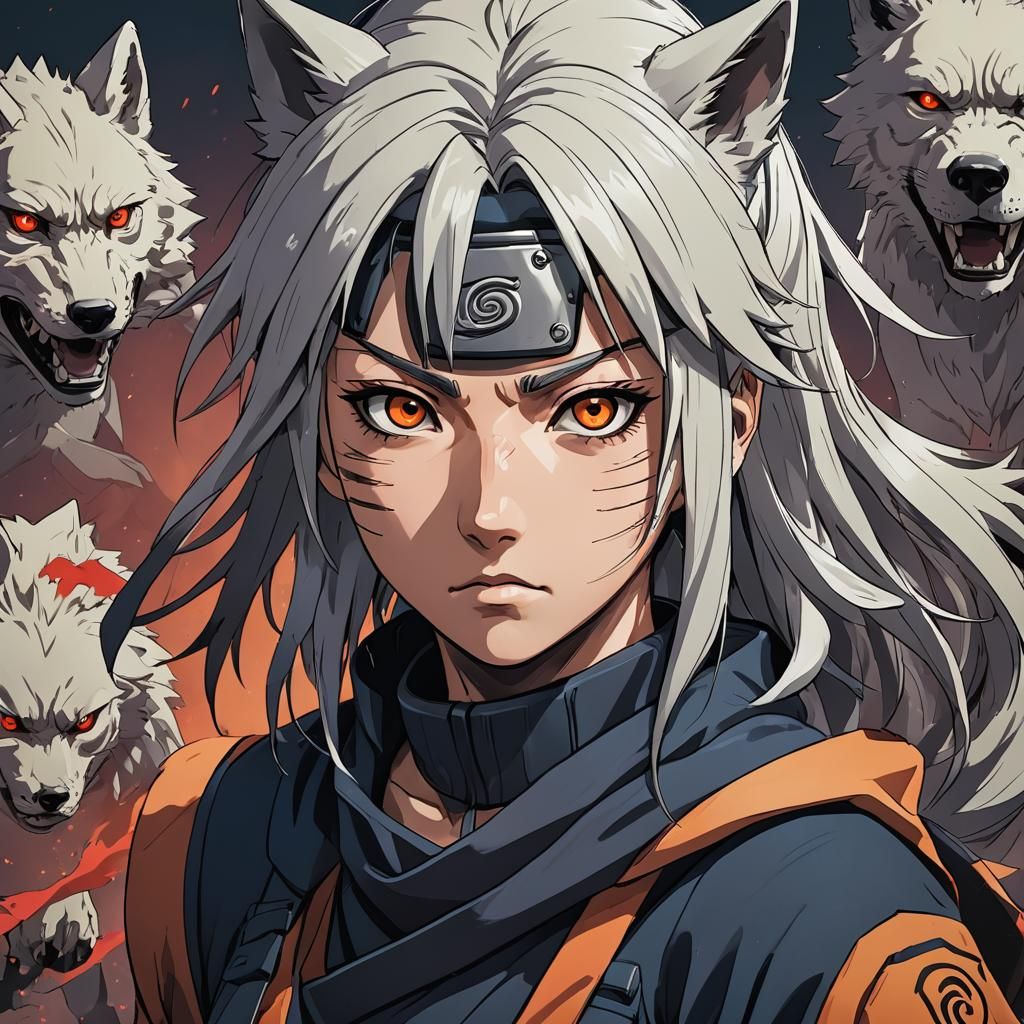 Narutoverse; wolf clan ninja - AI Generated Artwork - NightCafe Creator