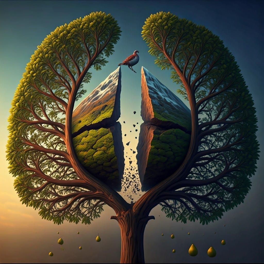 Apart ridge, in a pear tree - Apart ridge, in a pear tree