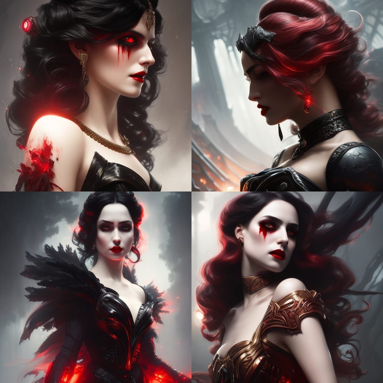 Vampiress - AI Generated Artwork - NightCafe Creator