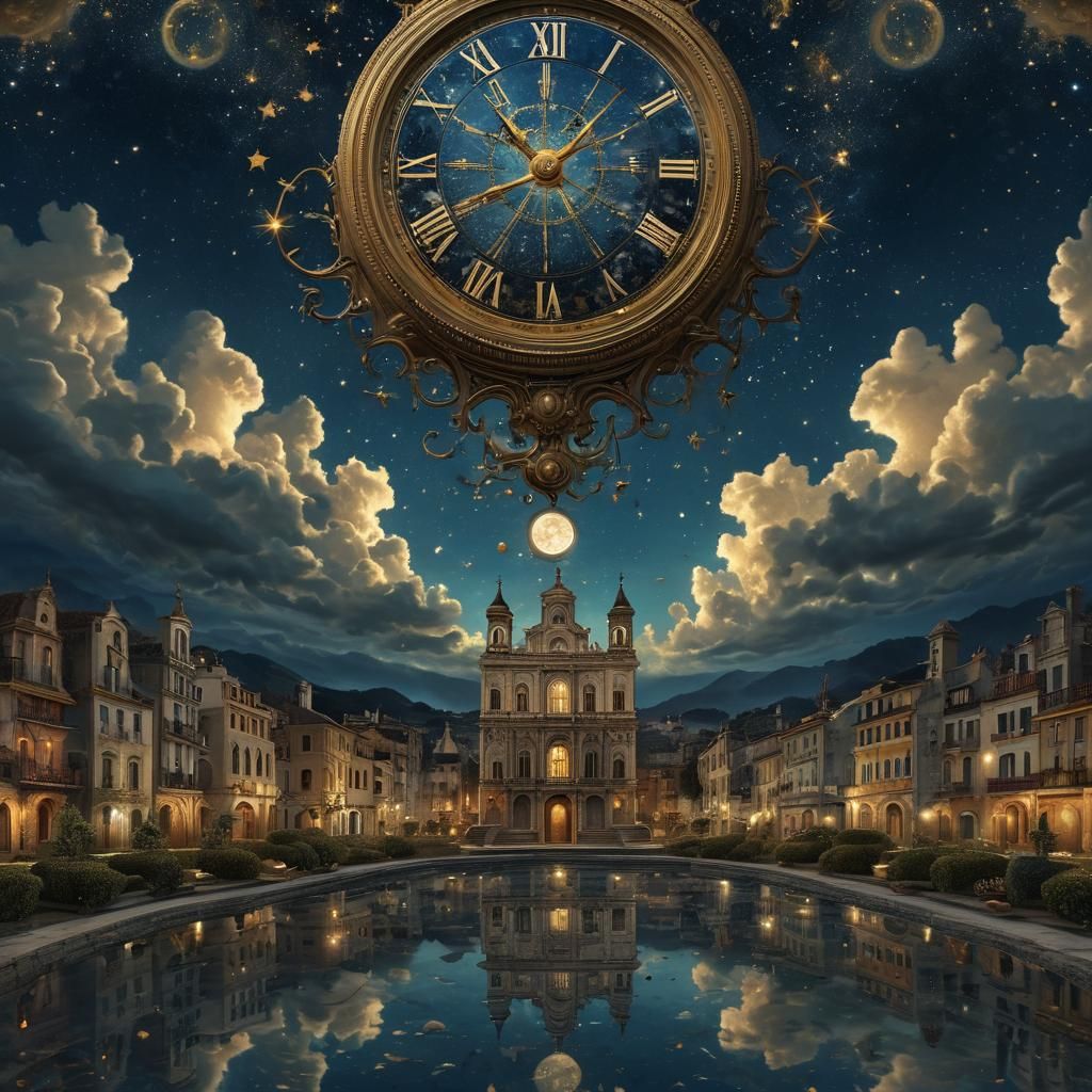 Reflection Time - AI Generated Artwork - NightCafe Creator