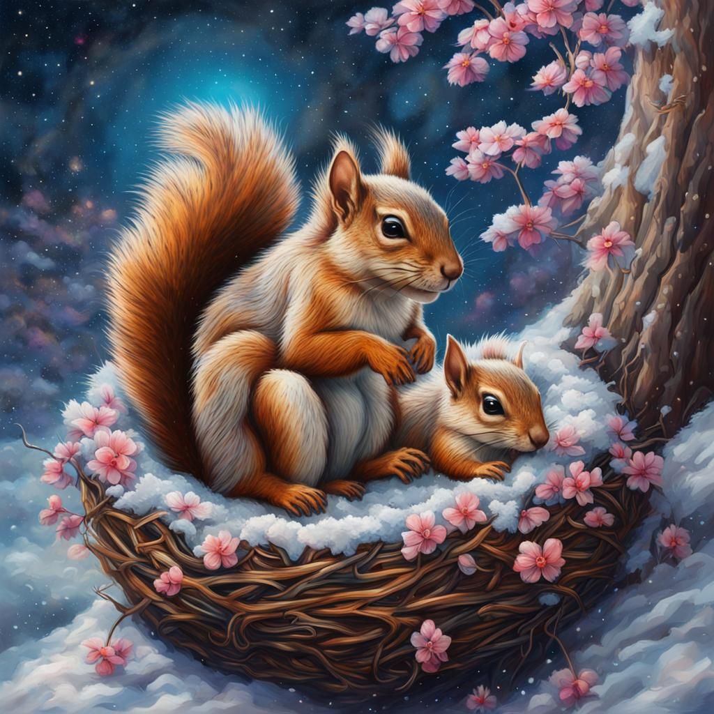 Squirrel - AI Generated Artwork - NightCafe Creator